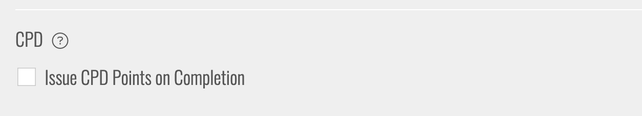 How can I track CPD points for my learners?