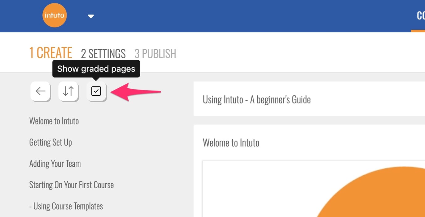 What are graded pages?