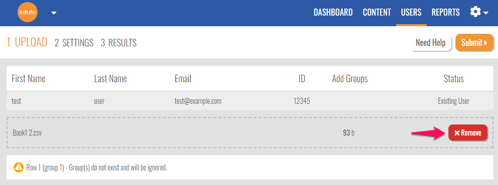 How to do a Bulk Upload