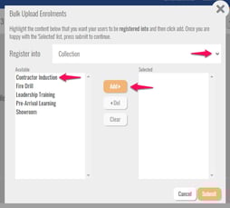 How to do a Bulk Upload