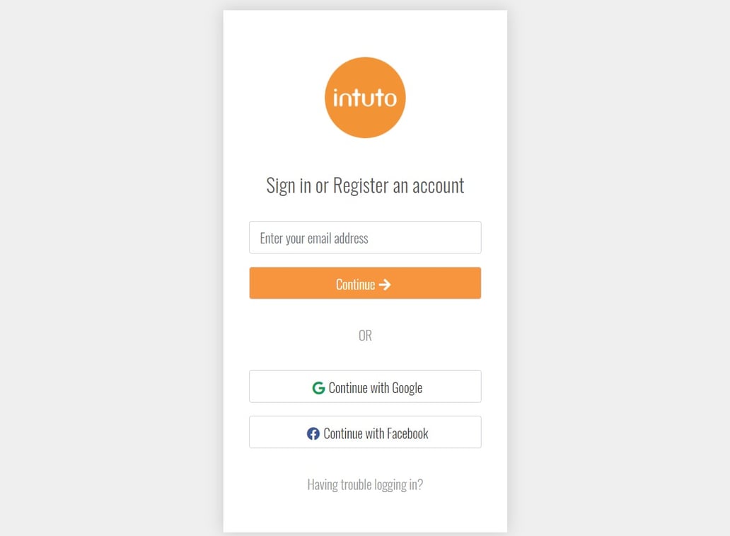 How to log into Intuto